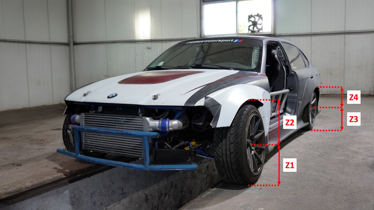 How to Measure Suspension Hardpoints on a Vehicle